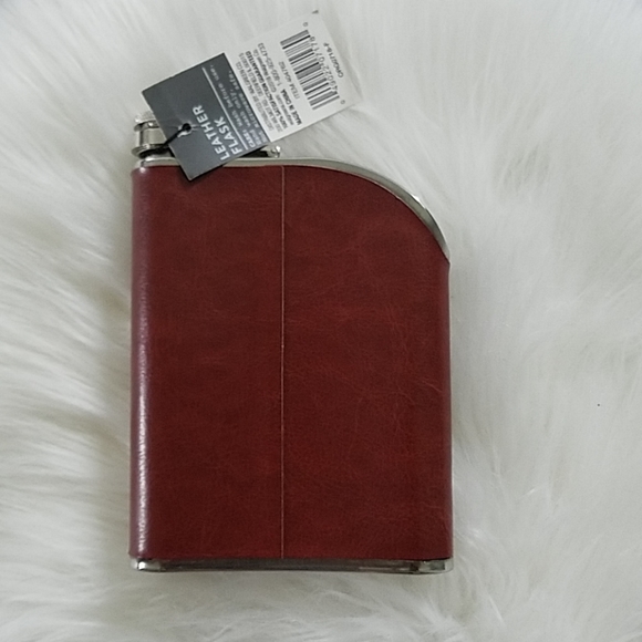 Party Supplies | Faux Leather Stainless Steel Flasks | Poshmark